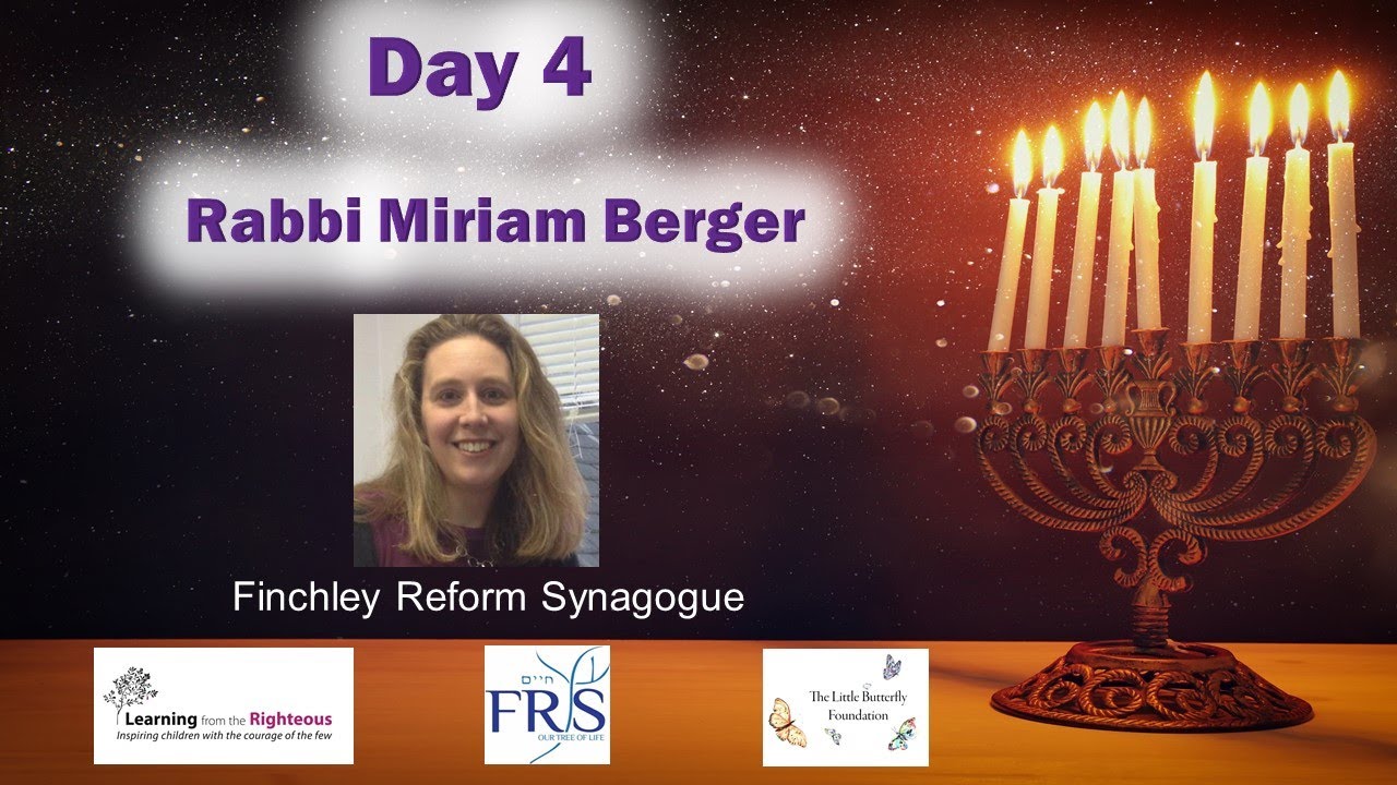 Eight rabbis and their Chanukiot - Day 4 Rabbi Miriam Berger - YouTube