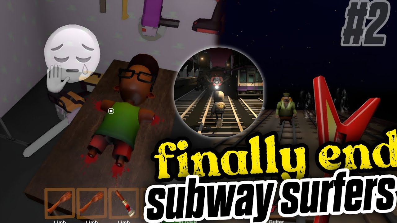 The END of Subway Surfers Horror Game: Full Gameplay + Jump Scares ...
