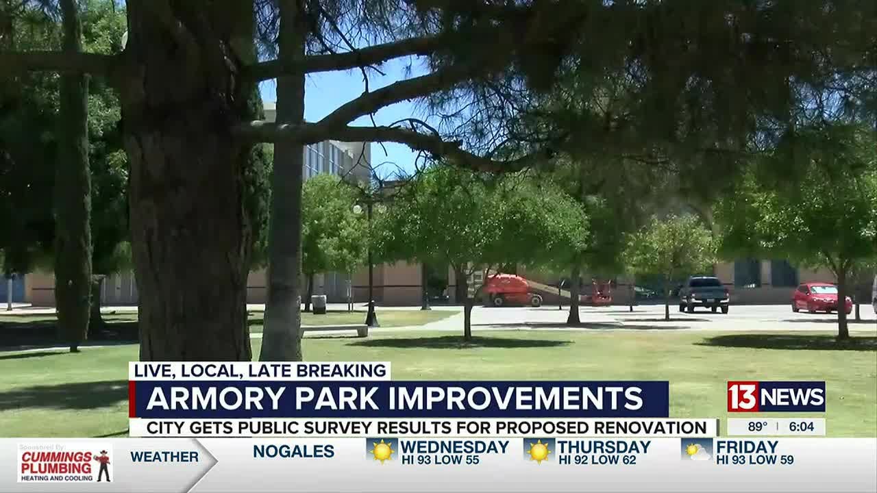 Armory Park receives community feedback - YouTube