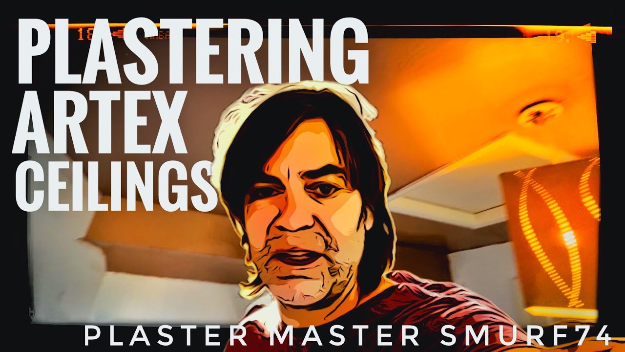PLASTERING OVER ARTEX CEILINGS - YouTube