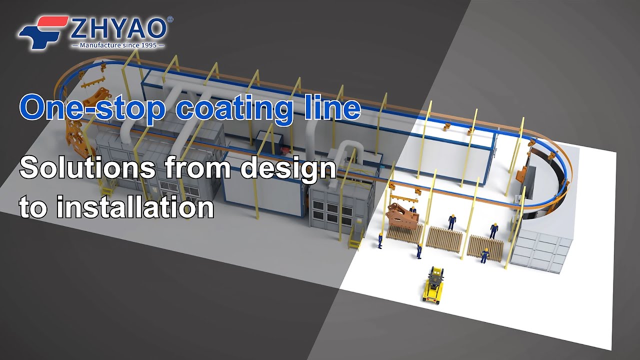 One stop solution for powder coating line #turnkeyproject # ...