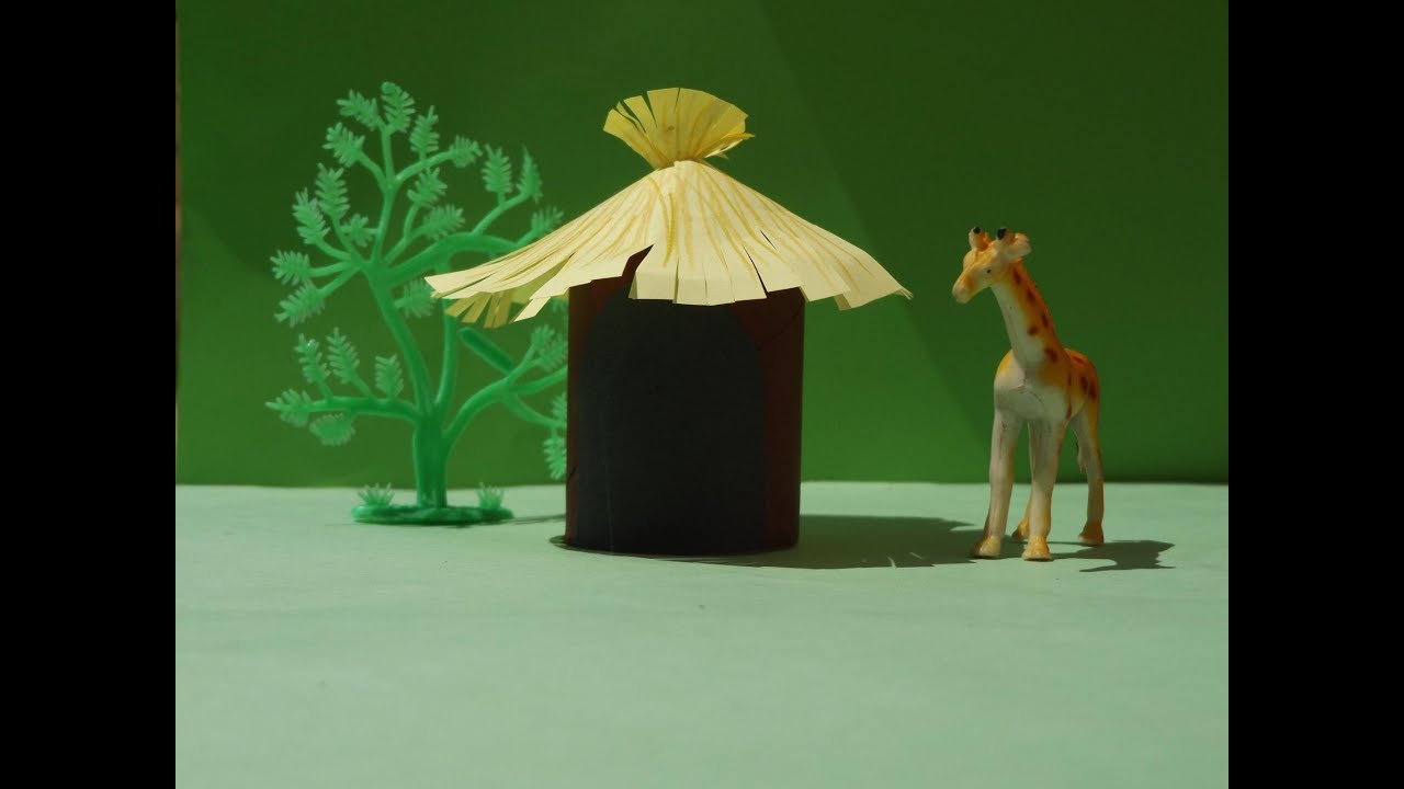 Make a simple hut - YouTube