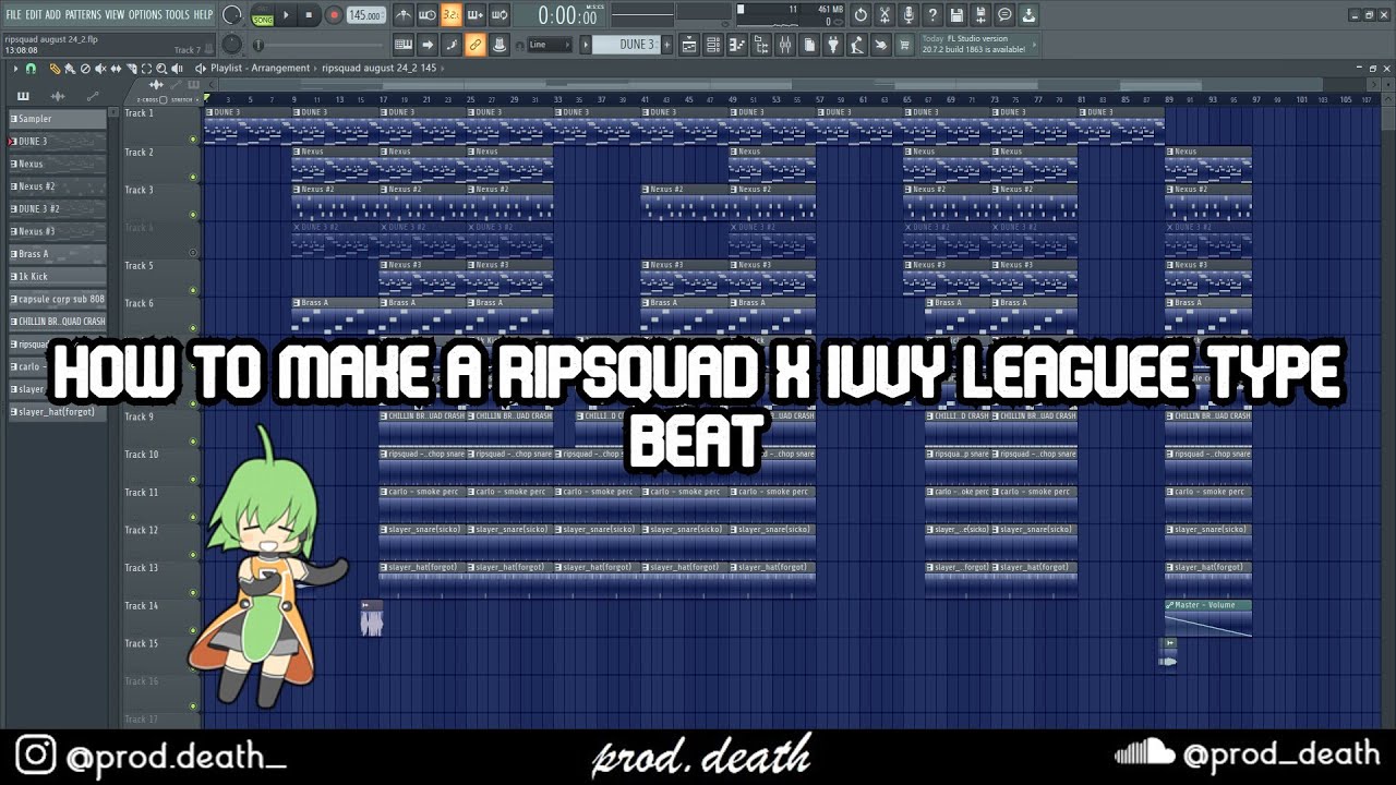 How to make a Ripsquad x Ivvy leaguee type beat - YouTube