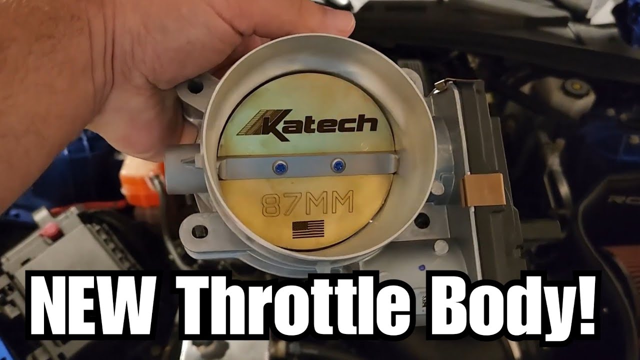Ported Katech Throttle Body Overview | 2017 Camaro ZL1 - YouTube