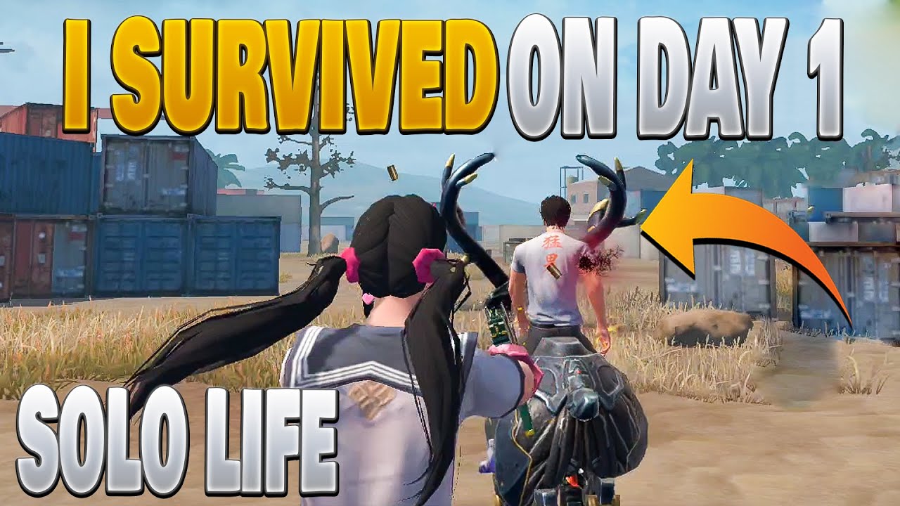 SOLO LIFE PART 2 I SURVIVED AND ESCAPED FROM A TRAP ON DAY 1 LAST ...