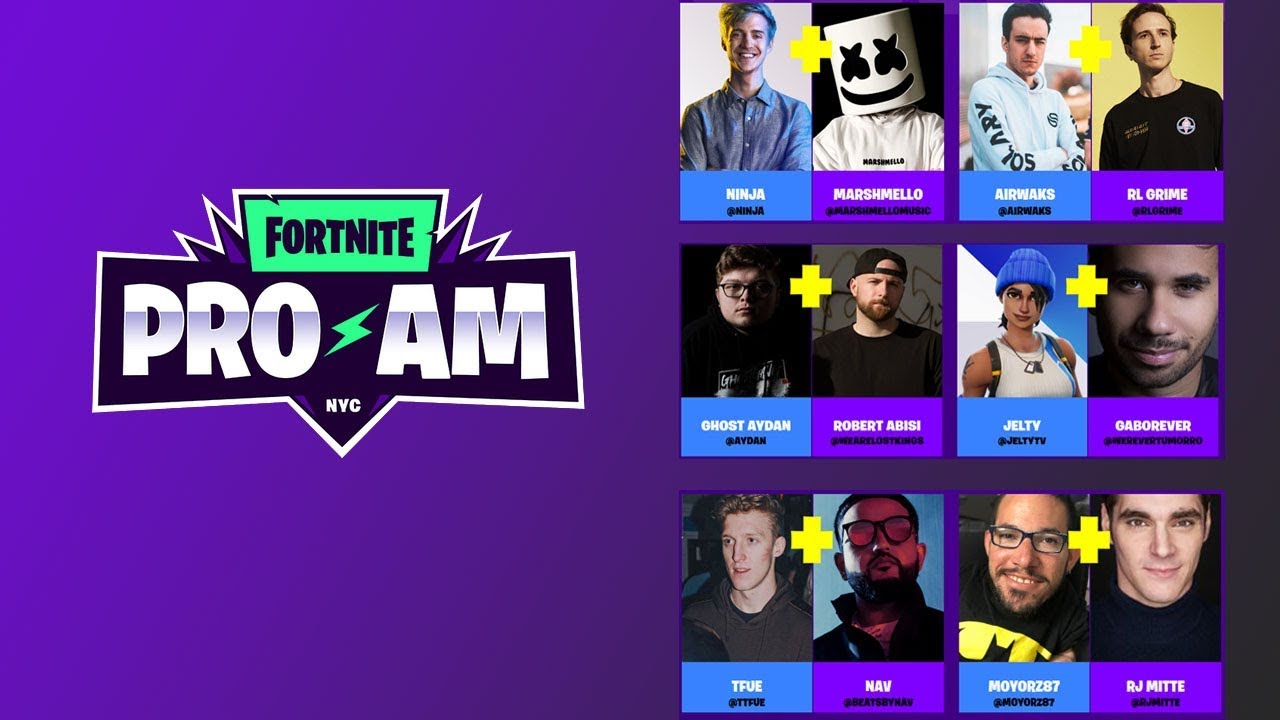 Fortnite World Cup Pro AM All The Vctories Royales and Best moments ...