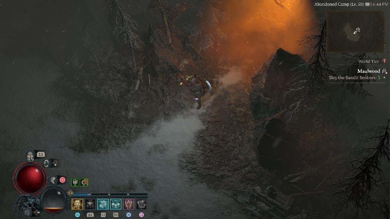 Diablo IV snow dungeon - YouTube