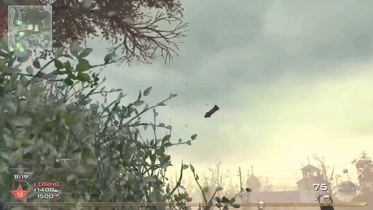 MW2 STREAKS - COLD BLOODED SURVIVAL - UAV - PREDATOR MISSILE - SENTRY ...
