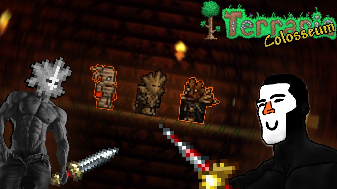 Terraria Colosseum - @uhhRyee vs @SolarMoon777 - YouTube