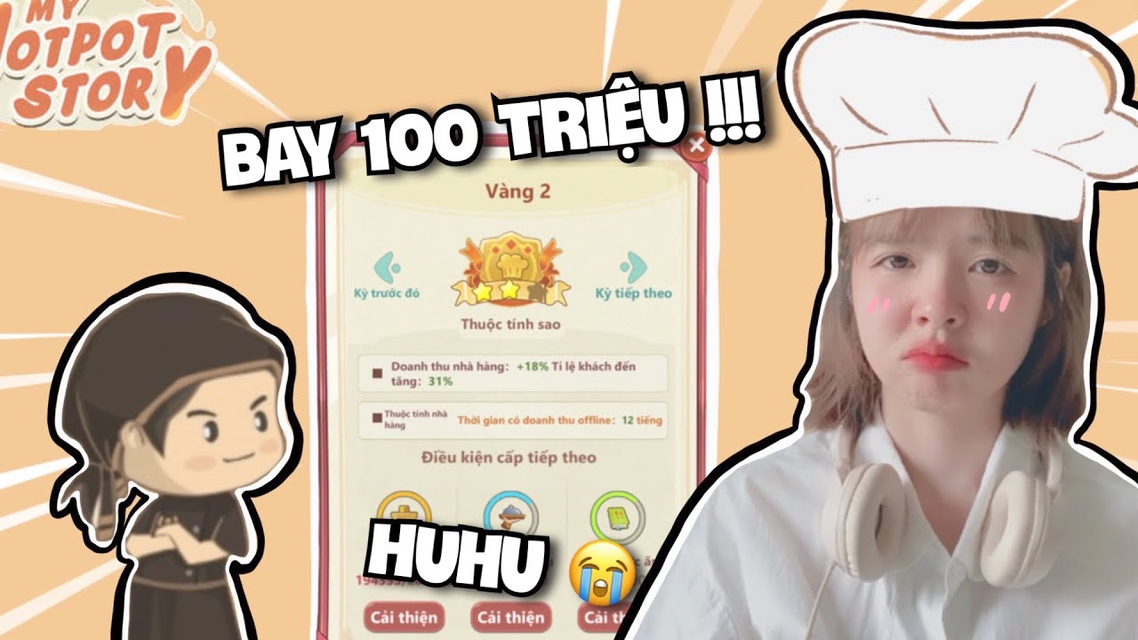 My Hotpot Story | Tiêu Sạch 100 Triệu Để Nâng Cấp Vàng 3 Mở Shipper Nhưng..| Hạt Tiêu Play - YouTube