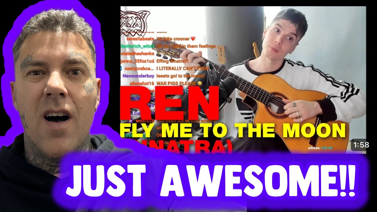 JUST AMAZING!! | Rapper FIRST TIME REACTION to Ren - Fly Me To The Moon ...