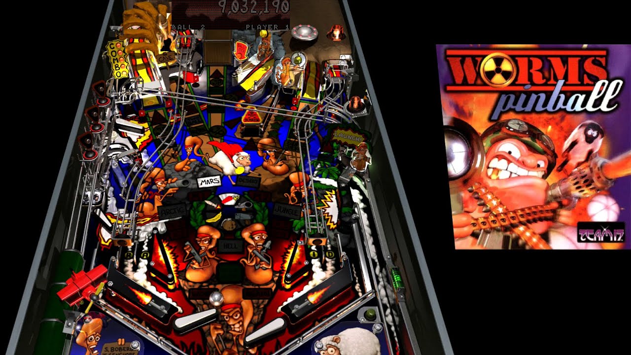 Worms Pinball ... (PC) [1998] Gameplay - YouTube
