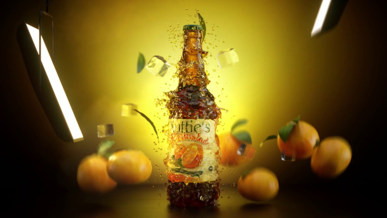 Orange Soda Splash - YouTube