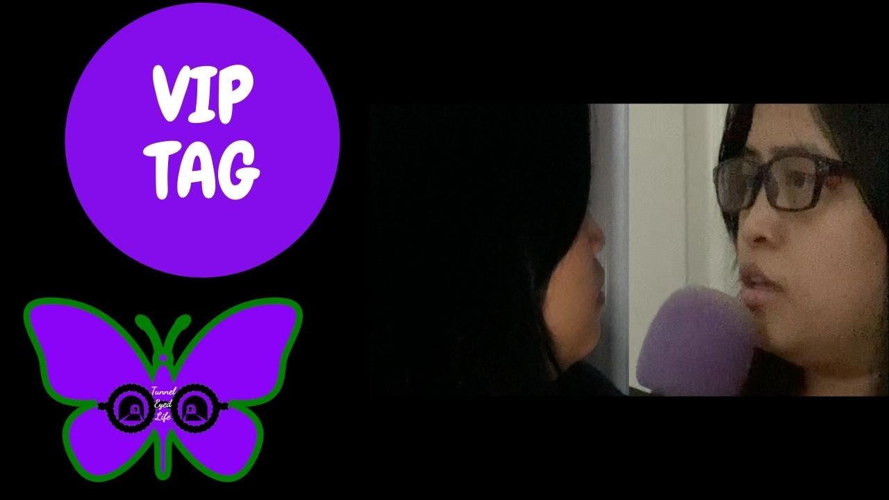 VISUALLY IMPAIRED PERSON (VIP) TAG | Tunnel Eyed Life - YouTube