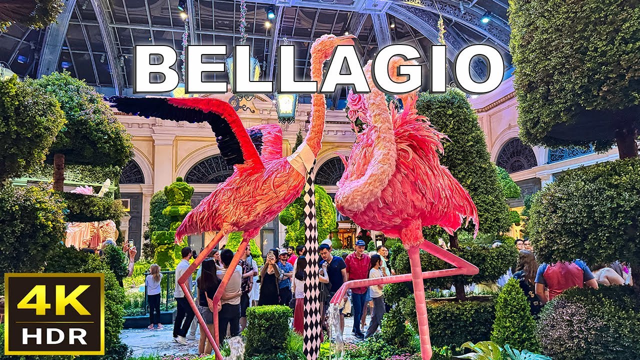 [4K HDR] Bellagio Las Vegas Walking Tour | May 2025 | Bellagio ...