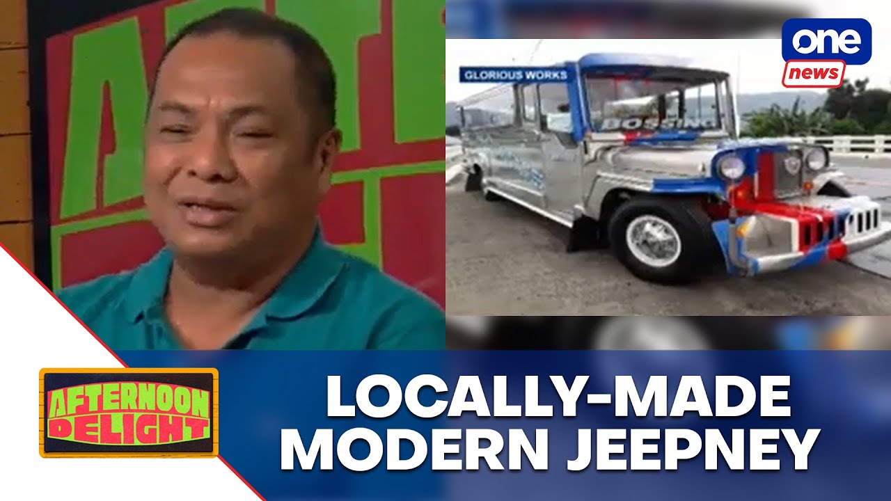 Local manufacturer offers cheaper modernized jeepney - YouTube