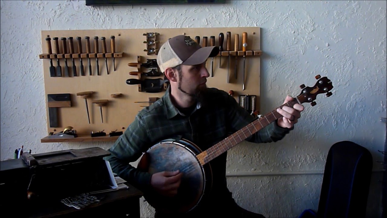 Kutthroat Turquoise Open Back Banjo - YouTube