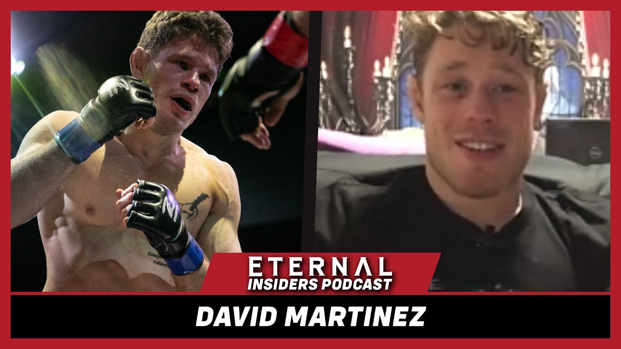 Two-time Eternal MMA champion David Martinez on hunting for three-time ...