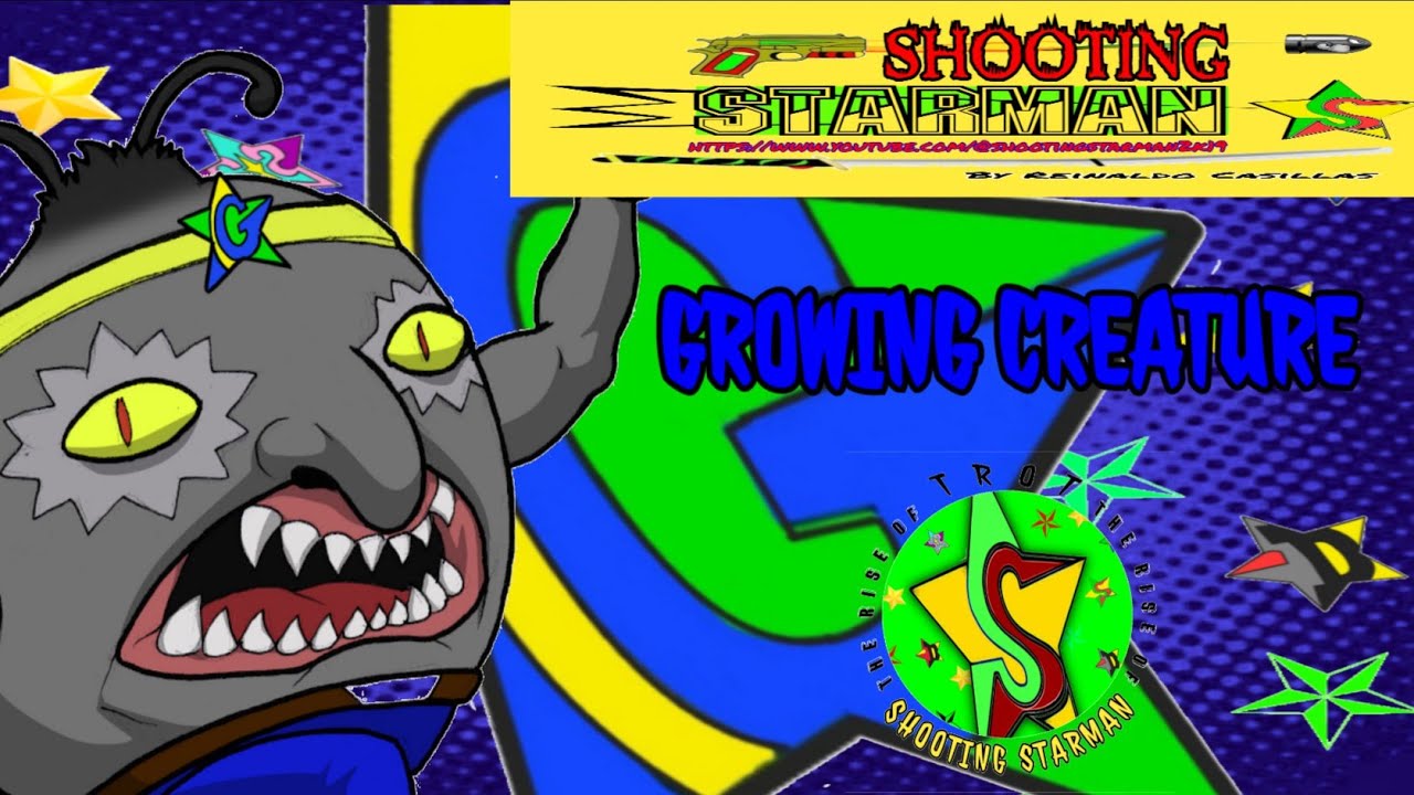 Meet Growingman's goofy monster buddy, Growing Creature, making his big ...