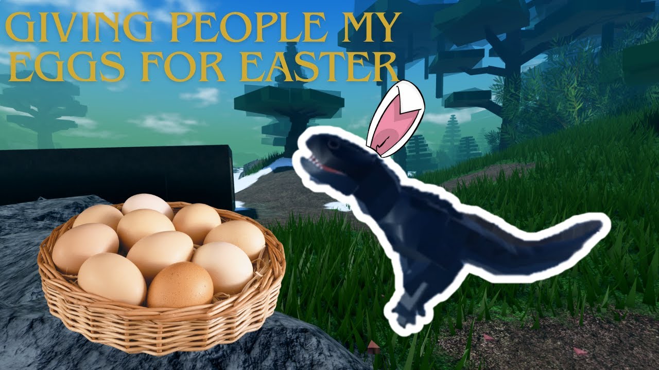 Giving people free WRETCHWURM eggs for Easter (Dinosaur Simulator ...