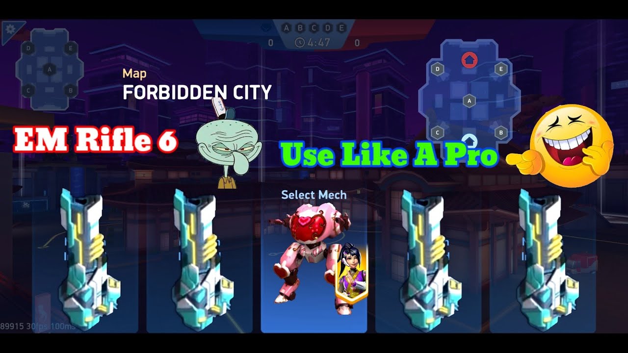 Only EM Rifle 6 Weapon 🤣 Win Challenge 🙃 In Mech Arena 😱 #mecharena ...