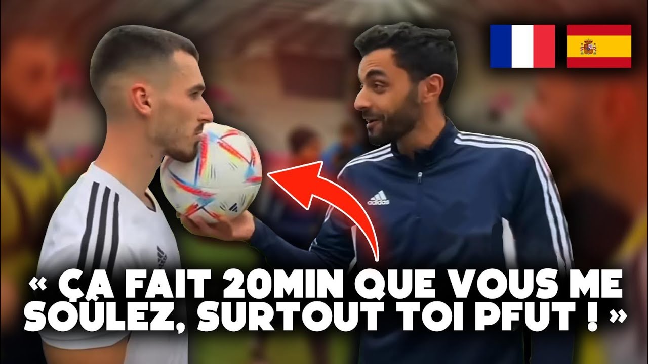 Je pète un câble contre les joueurs et Pfut lors du 1er entraînement ...