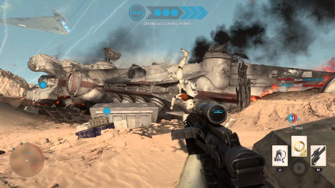 Stormtrooper fail - YouTube