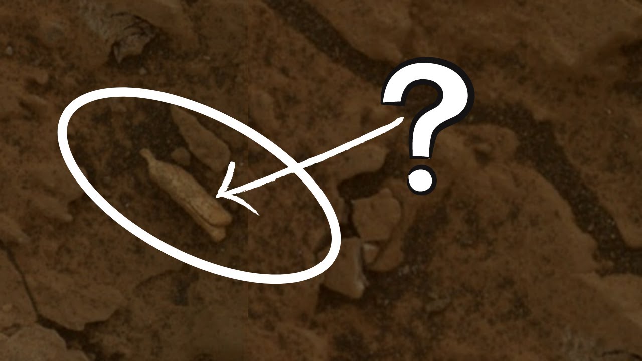 [MARS]- Litter Bottle in red planet make Mars pollution Curiosity Rover ...