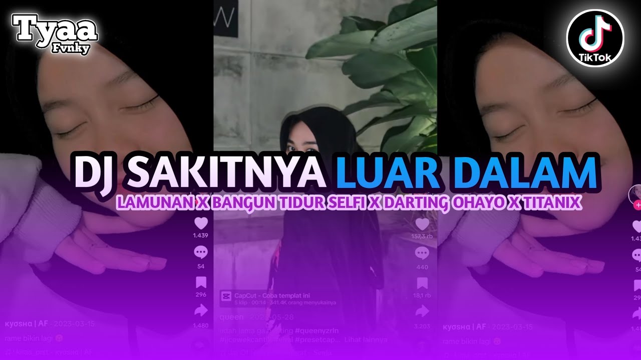 Dj Sakitnya Luar Dalam X Lamunan X Titanic X Mashup X Melody Kane Bfunk