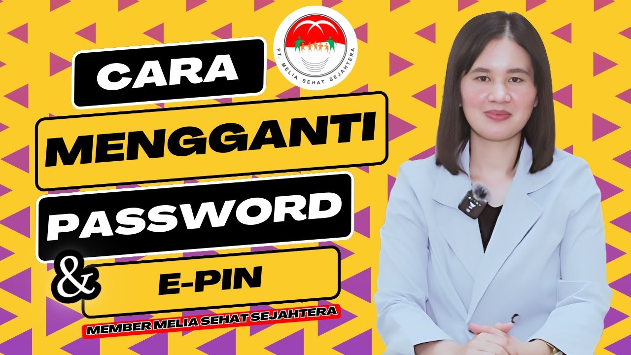 CARA MENGGANTI PASSWORD DAN E-PIN - YouTube