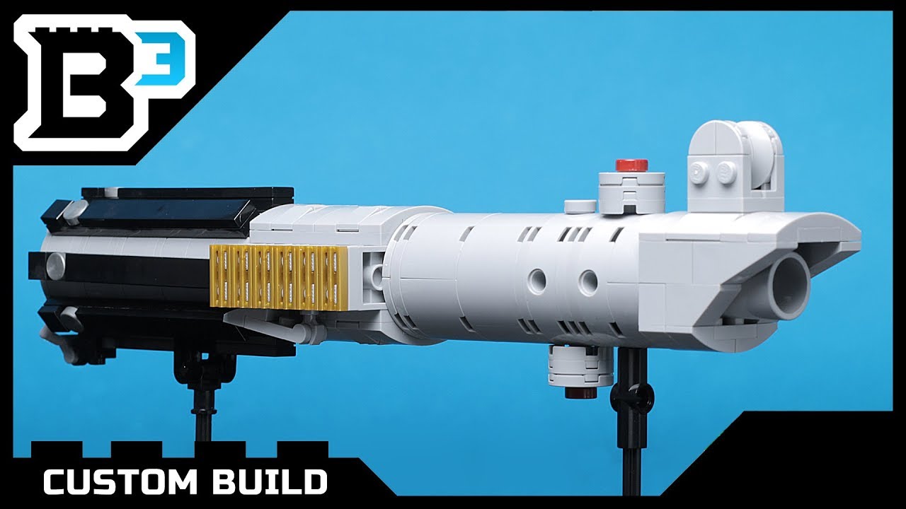 Custom LEGO Luke's Lightsaber ANH - YouTube