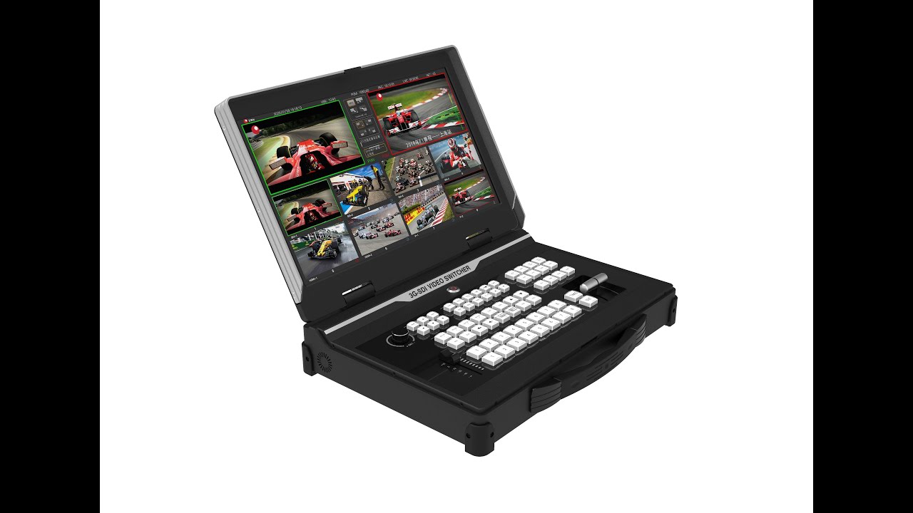 New arrival- 17.3 inch video switcher 8 channel SDI HDMI USB3.0 IP ...