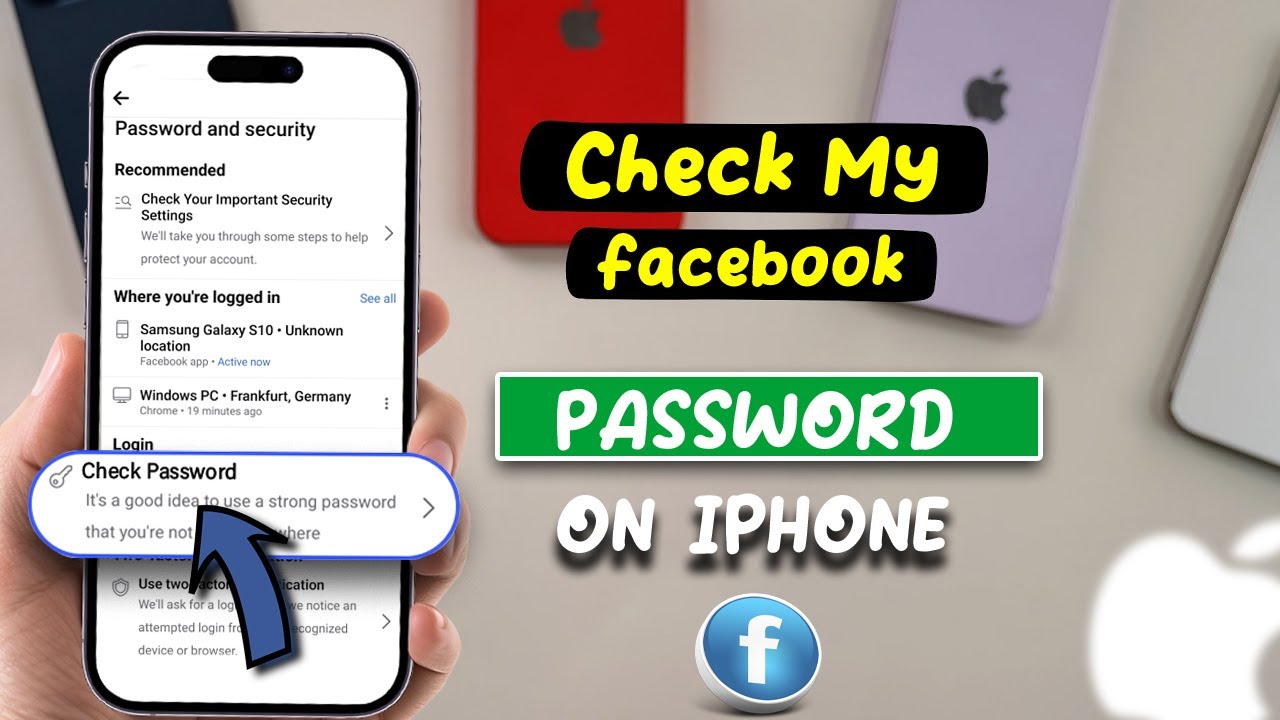How to check my Facebook password on iphone - Full Guide - YouTube