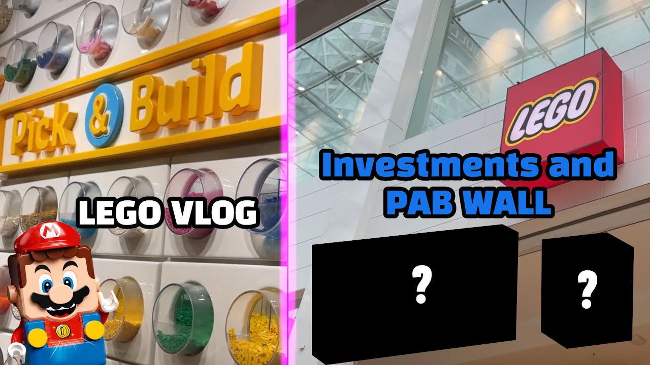 Visiting the LEGO Store! | Sets for Investments and Pick a Brick Wall ...