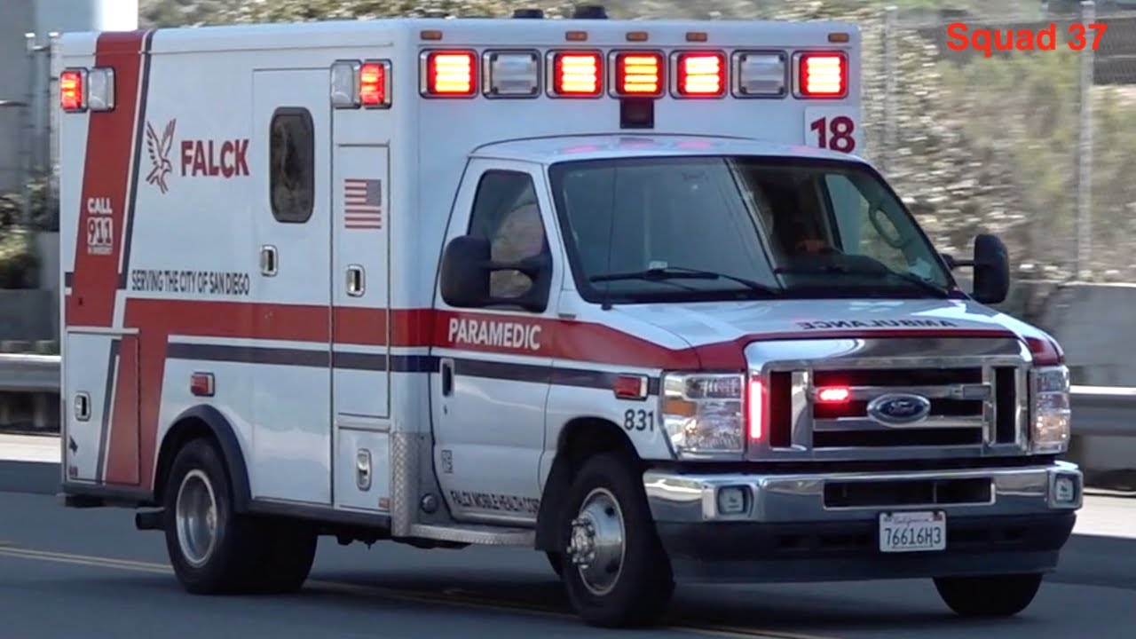 Falck M18 Responding - YouTube