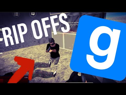 Playing gmod rip offs #gmod #ripoffs - YouTube