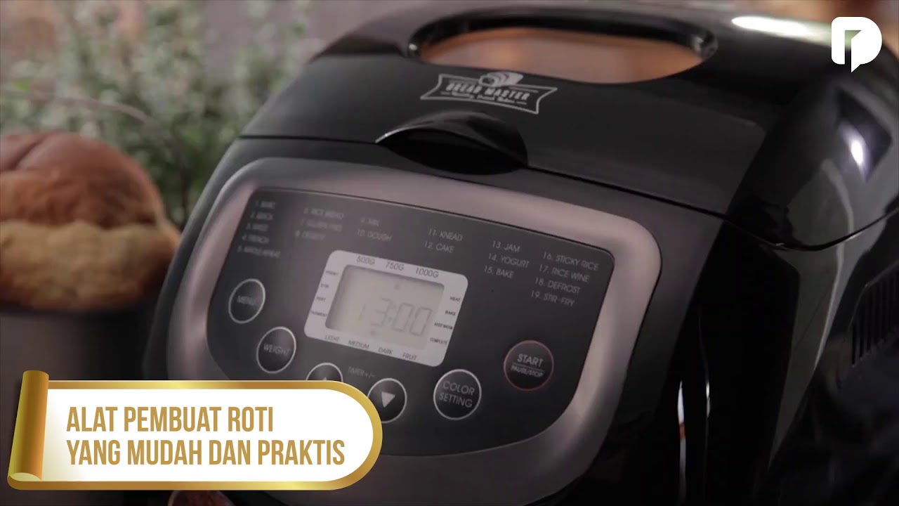 Bread Master Multipro / Alat Pembuat Roti Praktis / Pembuat Roti All in ...