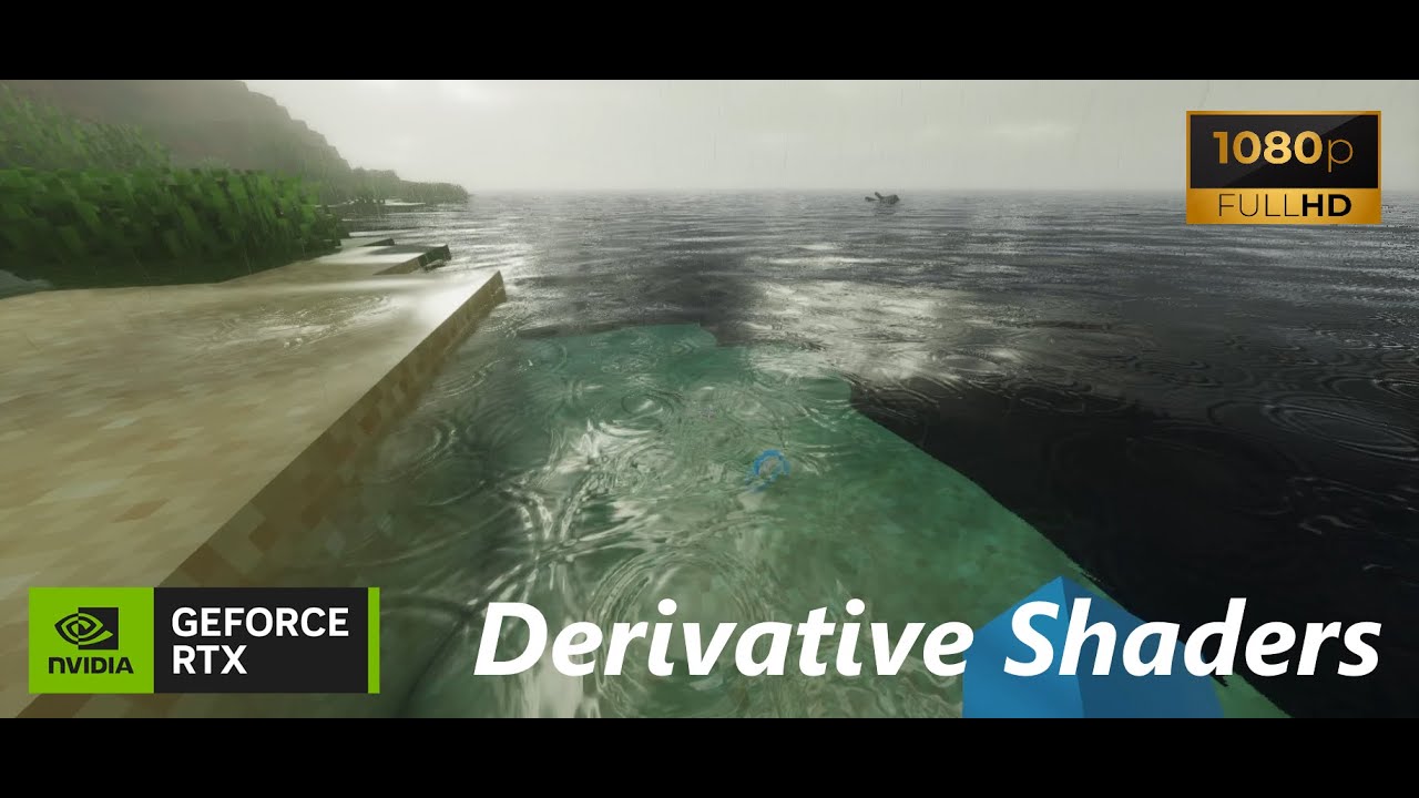 DERIVATIVE SHADERS | RTX 4060 + i5 12400F (1080p) Minecraft 1.21.4 test ...