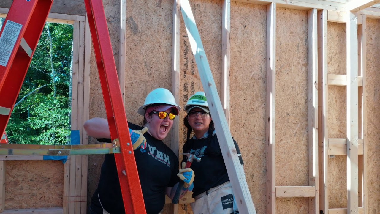 Veterans Bridge Home / Habitat for Humanity / Veterans Home Build - YouTube