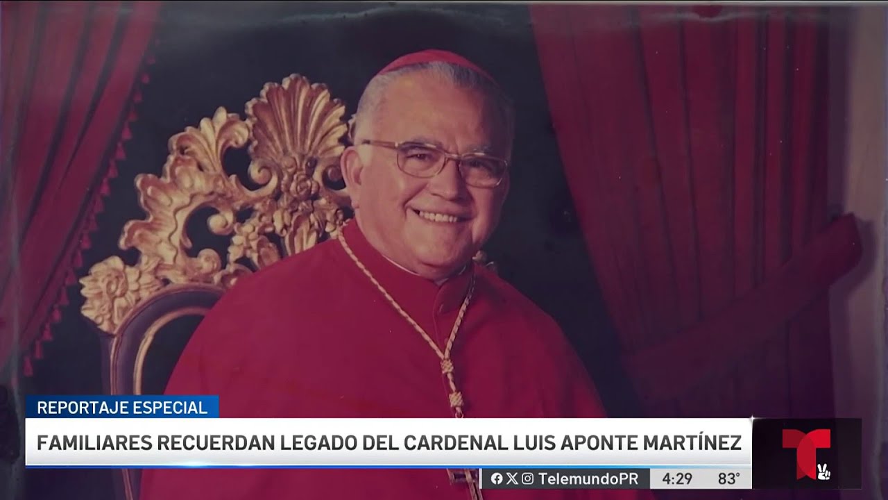 Familiares recuerdan el legado del cardenal Luis Aponte Martínez - YouTube