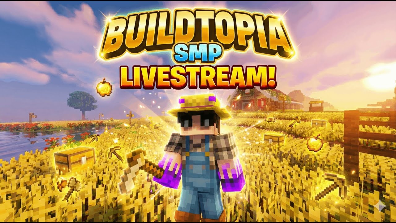 Barn Opening In BuildTopia SMP🌾🍪 || Minecraft || Mr.maruti - YouTube