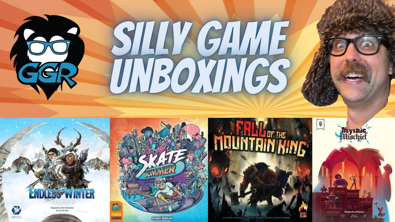 Silly Board Game Unboxings from November, 2022 - Endless Winter, Skate ...
