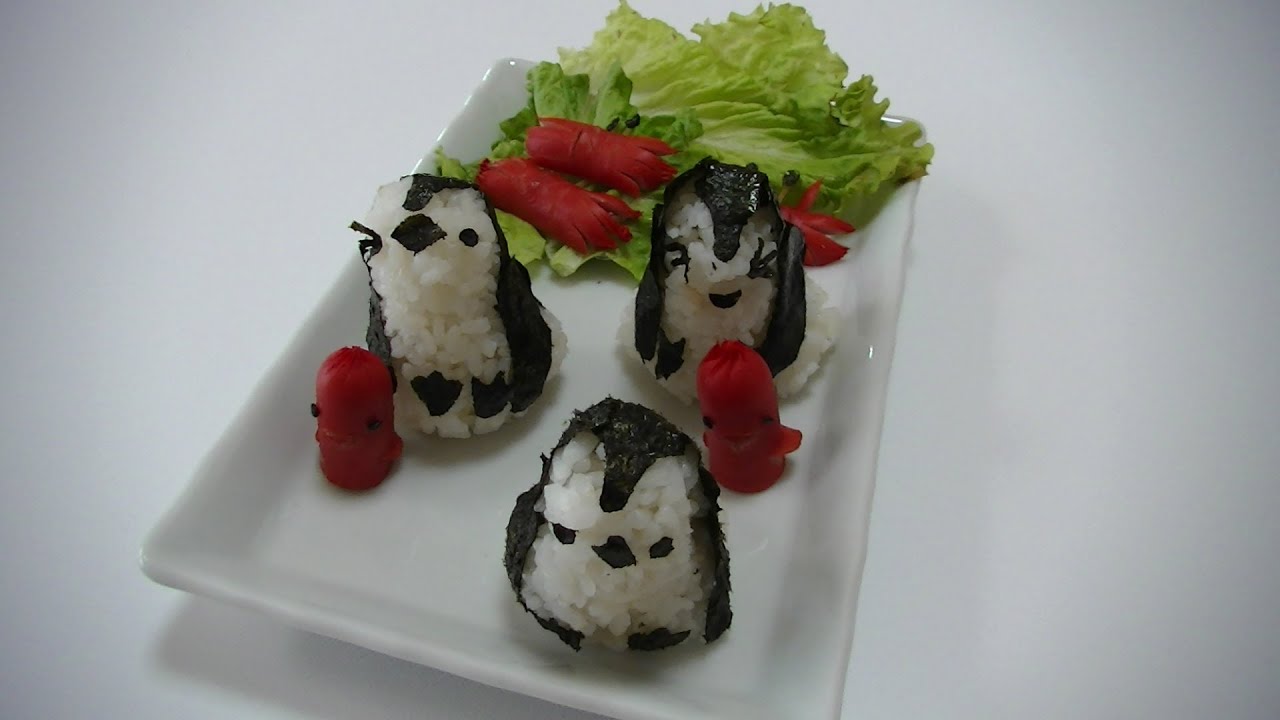 How to make Penguin Bento!Revenge of the Penguin Rice Ball.ペンギン弁当の作り方 ...