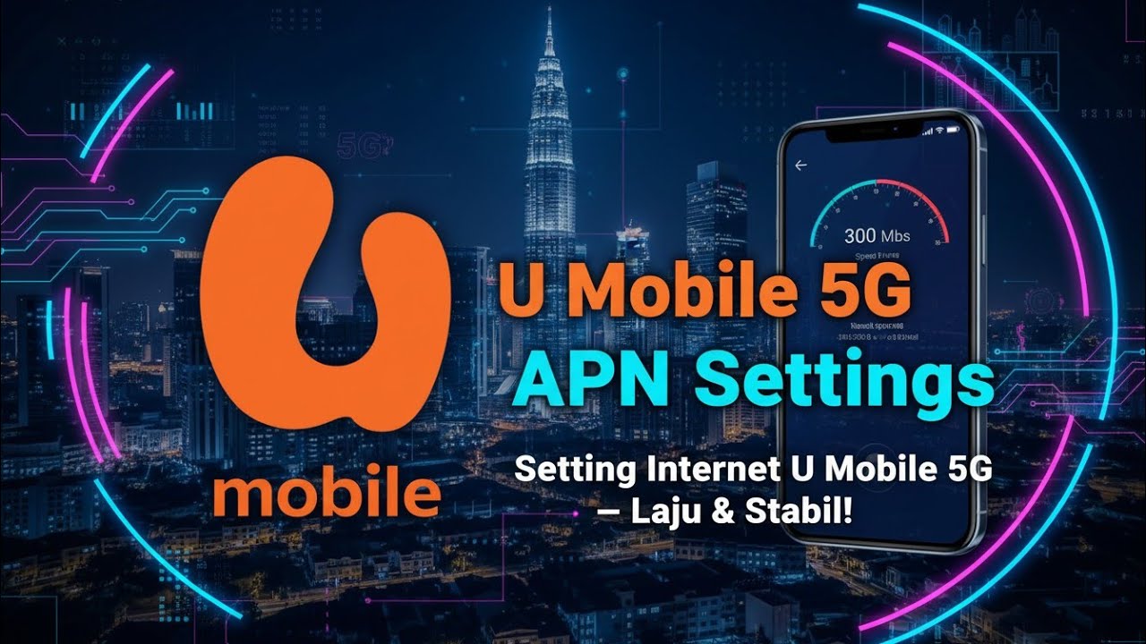 How to Make Umobile 4G Faster Using APN Hacks | Cara Lajukan Internet ...