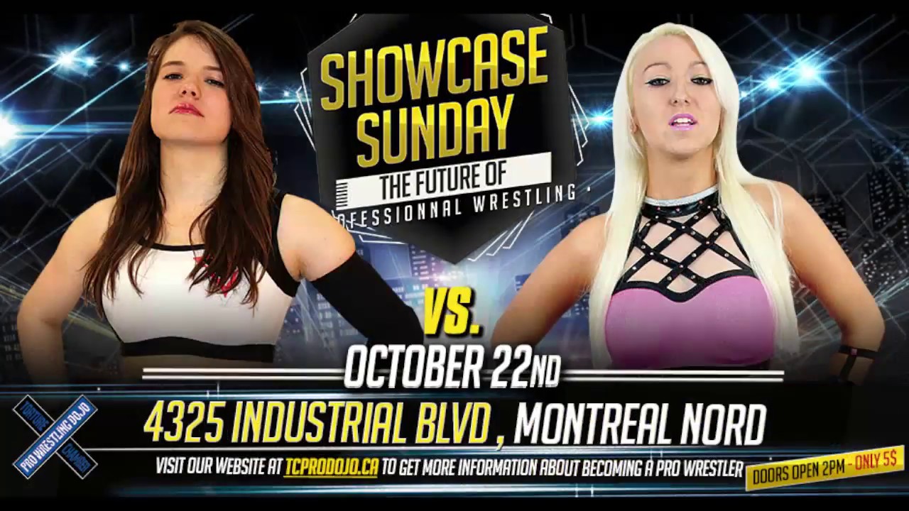 T.C. Pro Wrestling presents Showcase Sunday: Flo Riley vs Kleo Mallette ...
