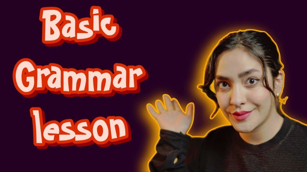 Basic grammar lessons for beginners! - YouTube
