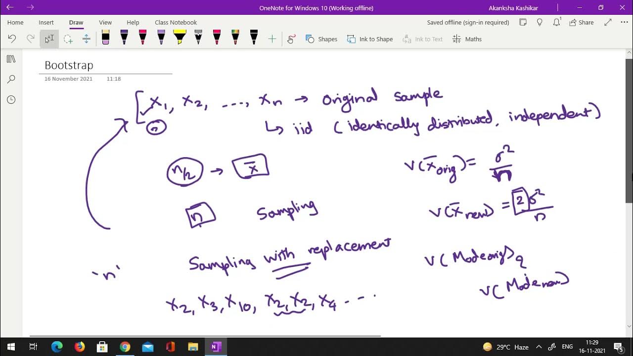 AY21-22-STO13 - Lecture 8 - Nonparametric Bootstrap - YouTube