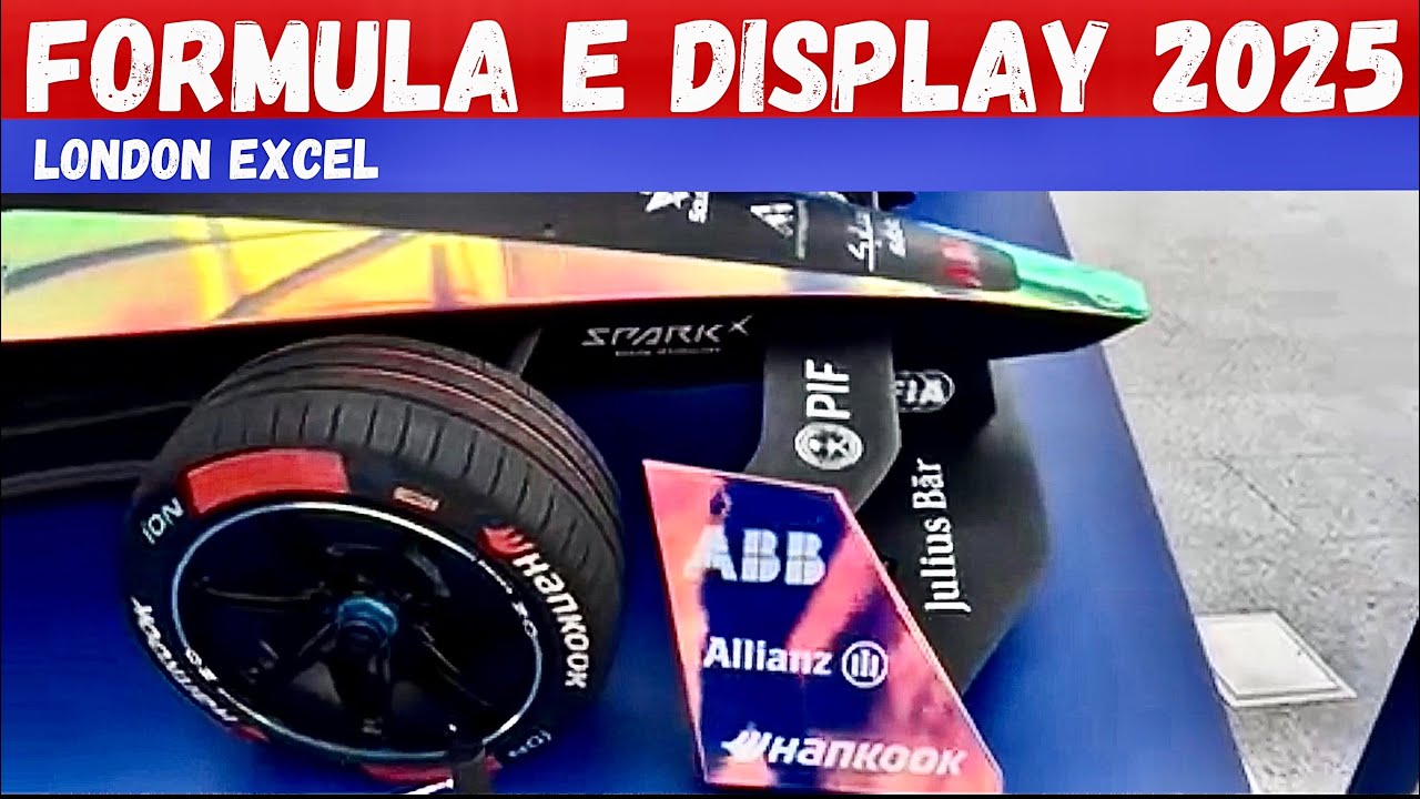 Formula E 2025 Display | London ExCel - YouTube
