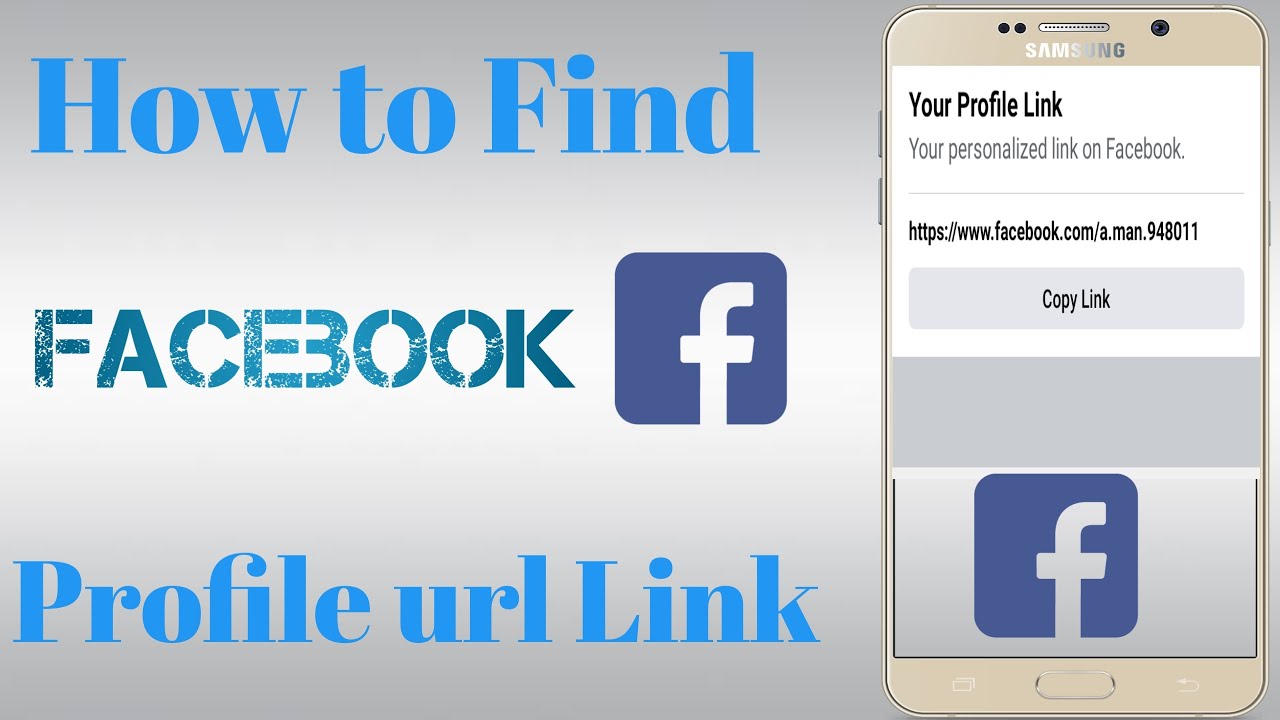 How to Copy Facebook URL Link - YouTube