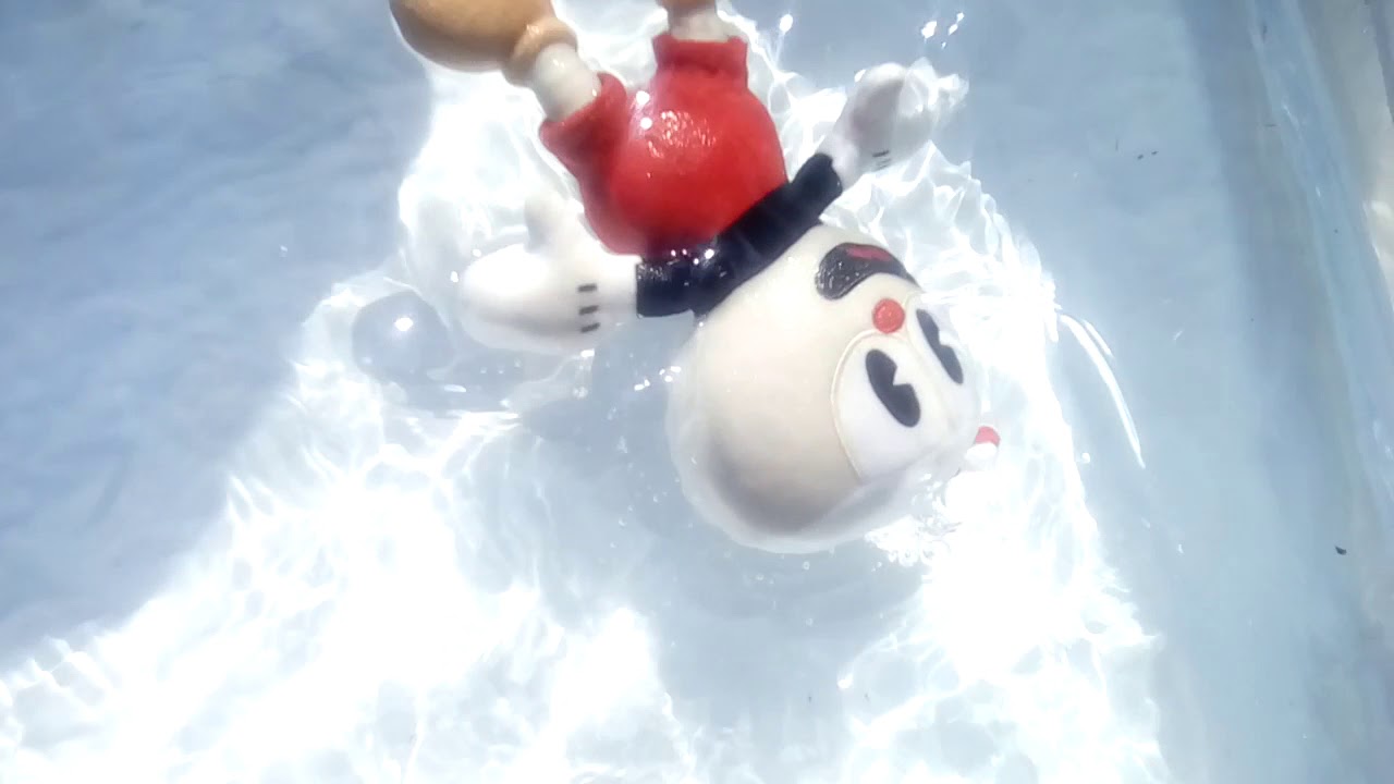 Cuphead goes swimming - YouTube